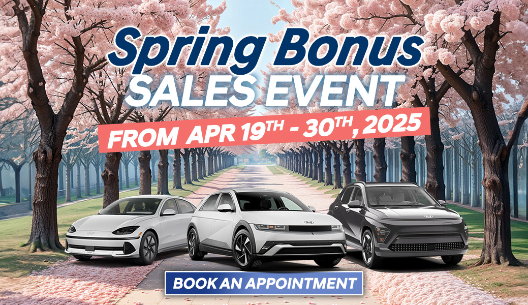 Spring Bonus Sales Event - Don Valley North Hyundai
